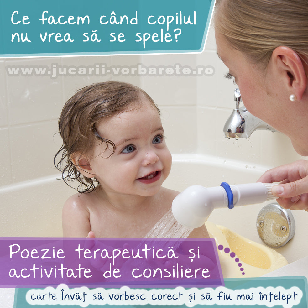 Ce facem cand copilul nu vrea sa se spele? – Jucarii Vorbarete